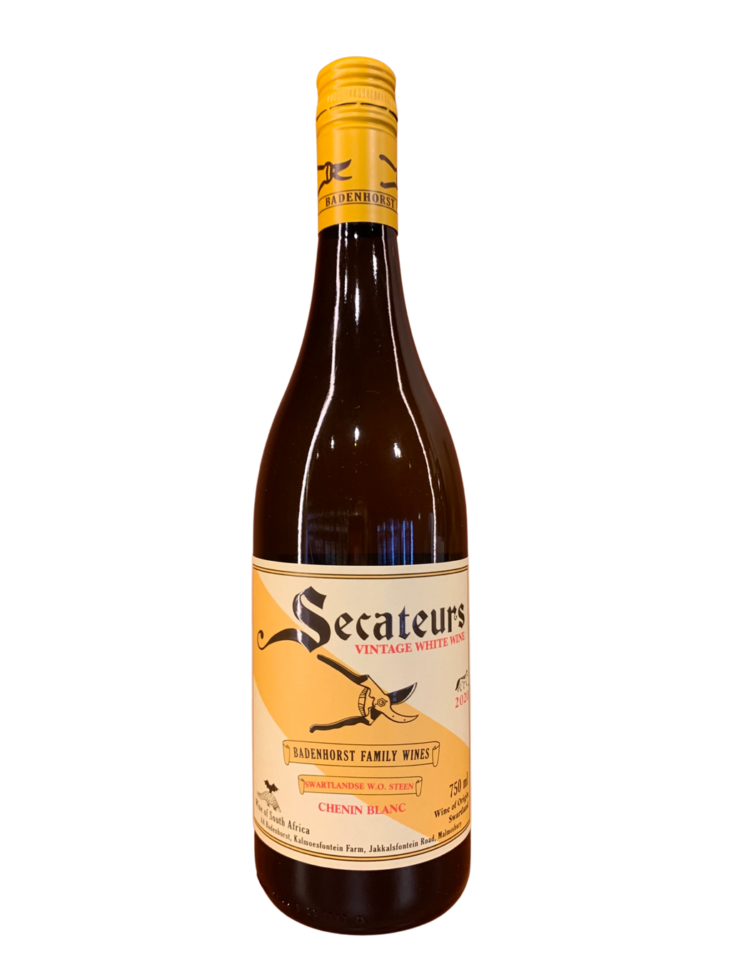 Badenhorst Secateurs Chenin Blanc 2022 – Winepress Wine